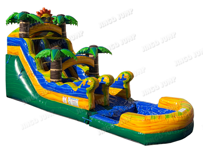 15 FT Sunshine Wet-Dry Slide - Shop commercial Inflatable water slide ...
