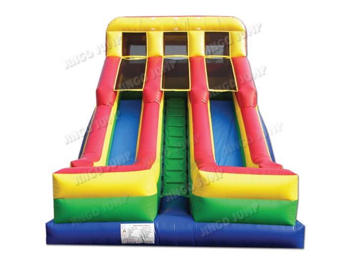 18FT 2 Lane Slide - Shop | Jingo Jump, Inc - USA