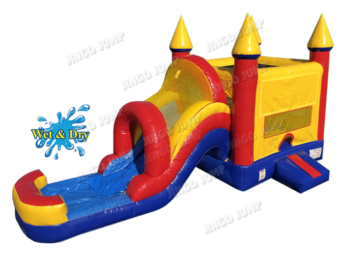 4 in 1 Modular Castle Combo ( Wet & Dry) - Inflatable Jumpers for sale ...