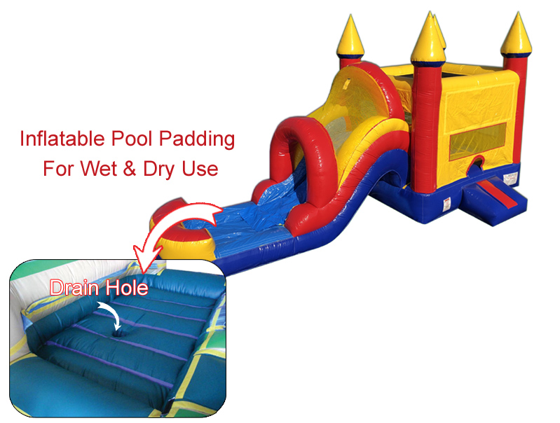 4 in 1 Modular Castle Combo ( Wet & Dry) - Inflatable Jumpers for sale ...