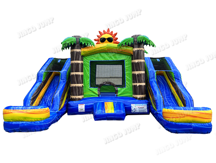 Dual Lane Combo - Shop commercial Inflatable | Jingo Jump