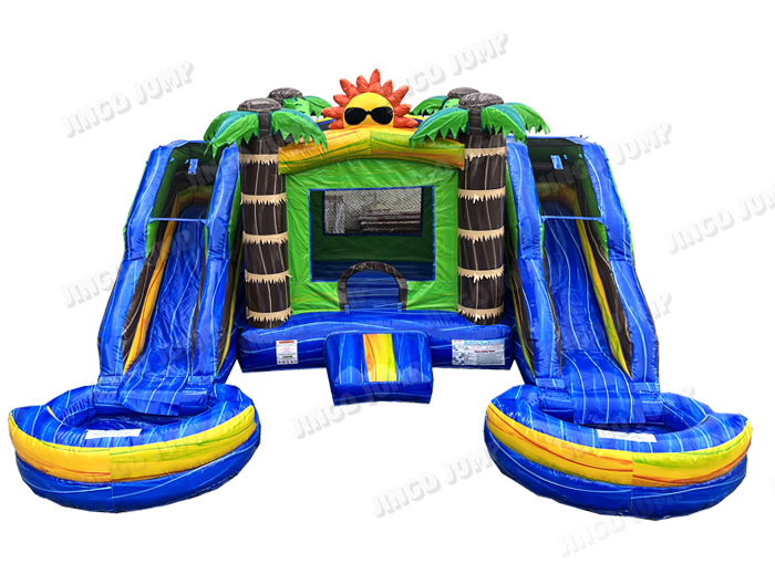 Dual Lane Combo - Shop commercial Inflatable | Jingo Jump