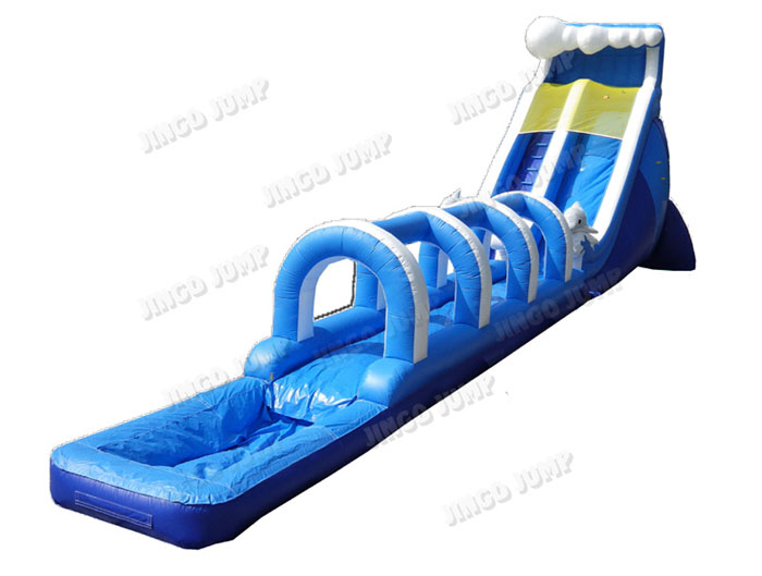 Giant Big Wave 3 in 1 Water Slide - commercial Inflatable for sale ...