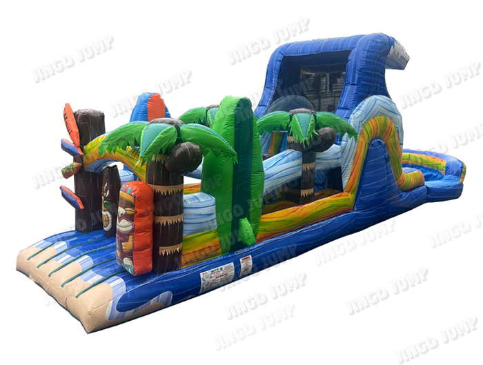 Hawaiian Wave Obstacle - Shop | Jingo Jump, Inc