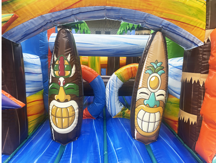 Hawaiian Wave Obstacle - Shop | Jingo Jump, Inc