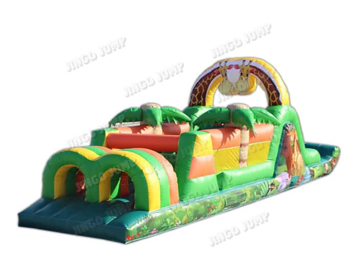 Jungle Fun Obstacle Course - | Jingo Jump, Inc - Los Angeles