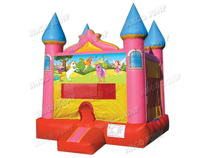 Unicorn Castle Shop Inflatable bouncer | Jingo Jump, Inc - USA