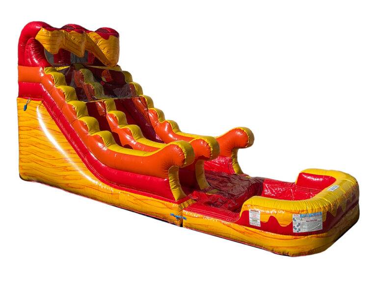 15 FT Volcano Wet-Dry Slide - Shop commercial Inflatable water slide ...