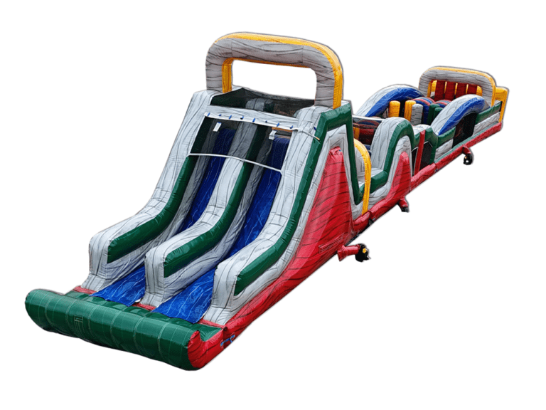 Dual Lane Extreme Obstacle Course Shop commercial Inflatable